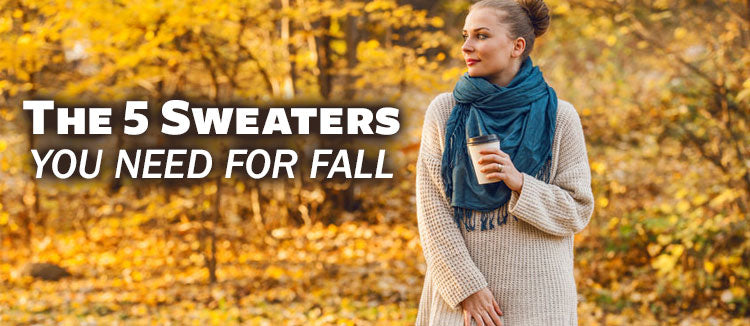 The 5 Sweaters you need for fall – Fashion Fabrics Club