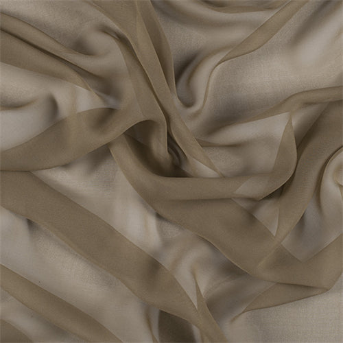 Runway Silks Avocado Wide Silk Chiffon Fabric - Reorderable – Fashion ...