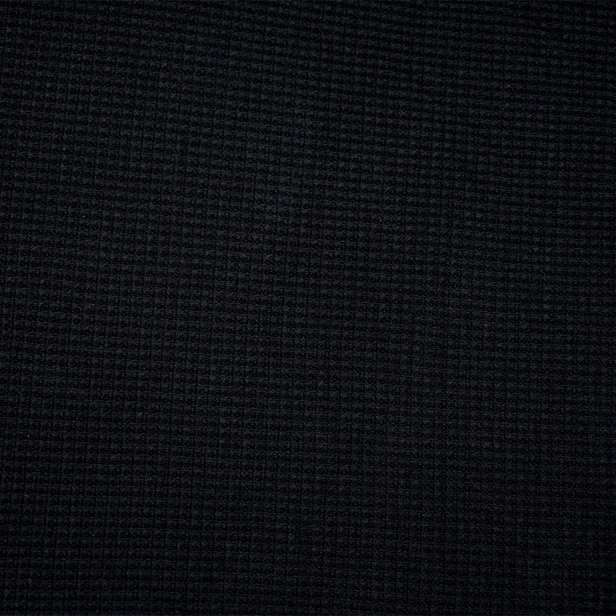 Black Cotton Stretch Spandex Texture Thermal Knit Fabric – Fashion ...